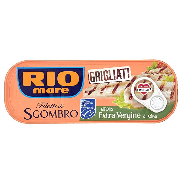 Rio Mare grillad makrillfilè 120g